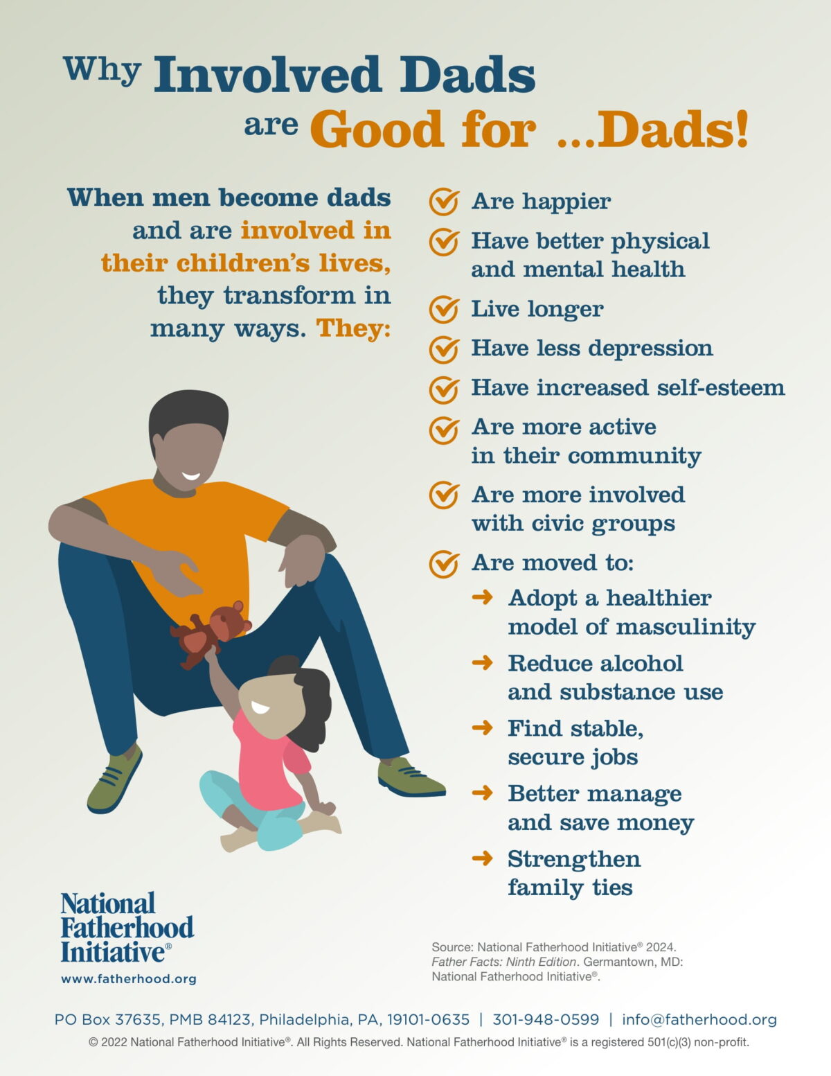4 Reasons Fatherhood is Good for Fathers - Dads4Kids